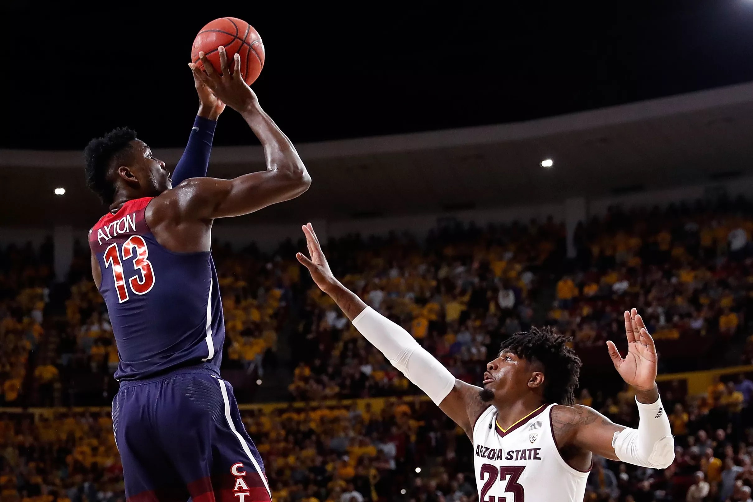 Deandre Ayton leads Arizona past ASU, 77-70