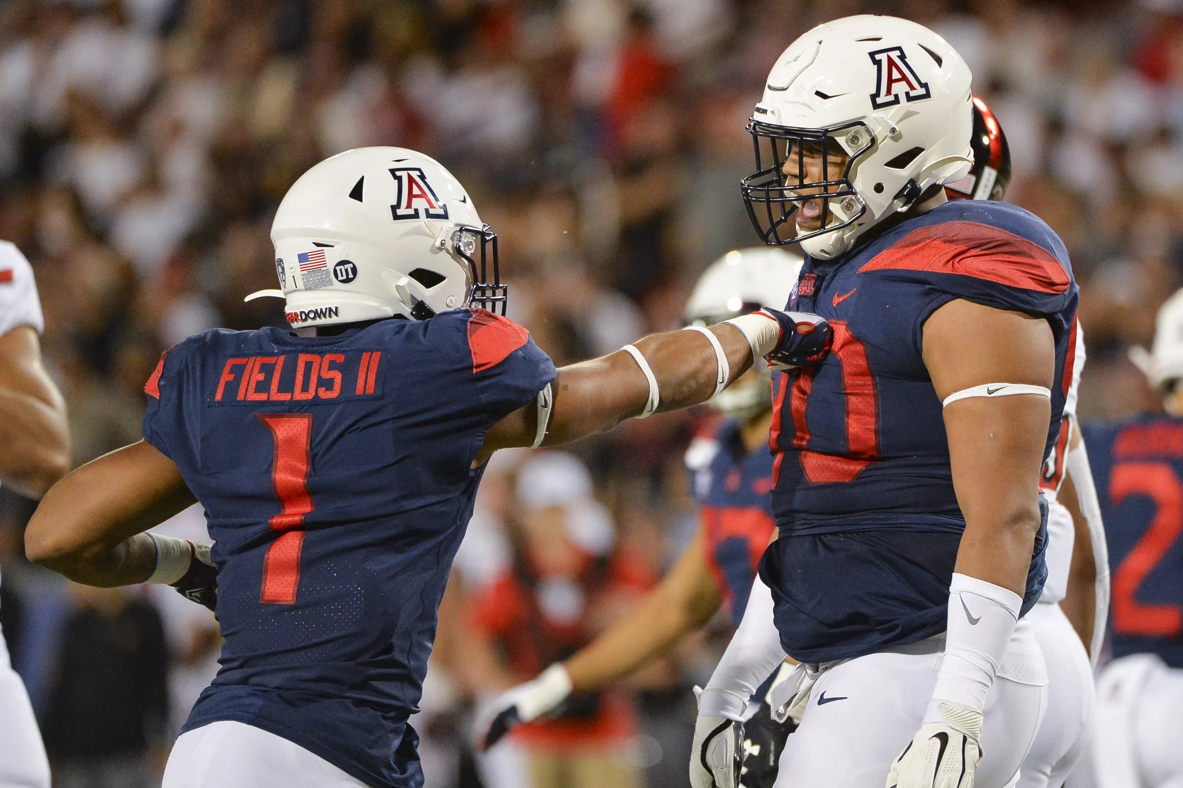 Trevon Mason all caught up on Arizona’s defensive line after late start