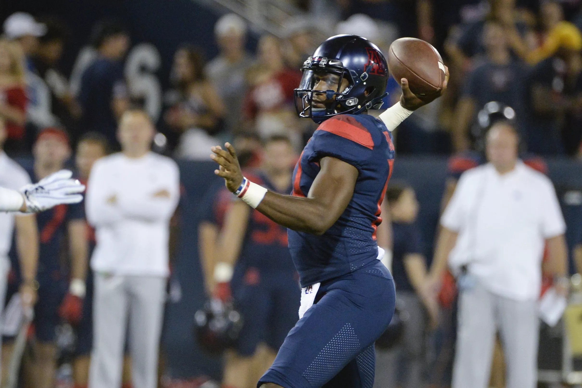 Khalil Tate shines, Arizona routs Southern Utah for first win under ...