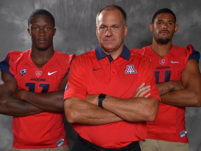 Arizona Wildcats 2015 football depth chart