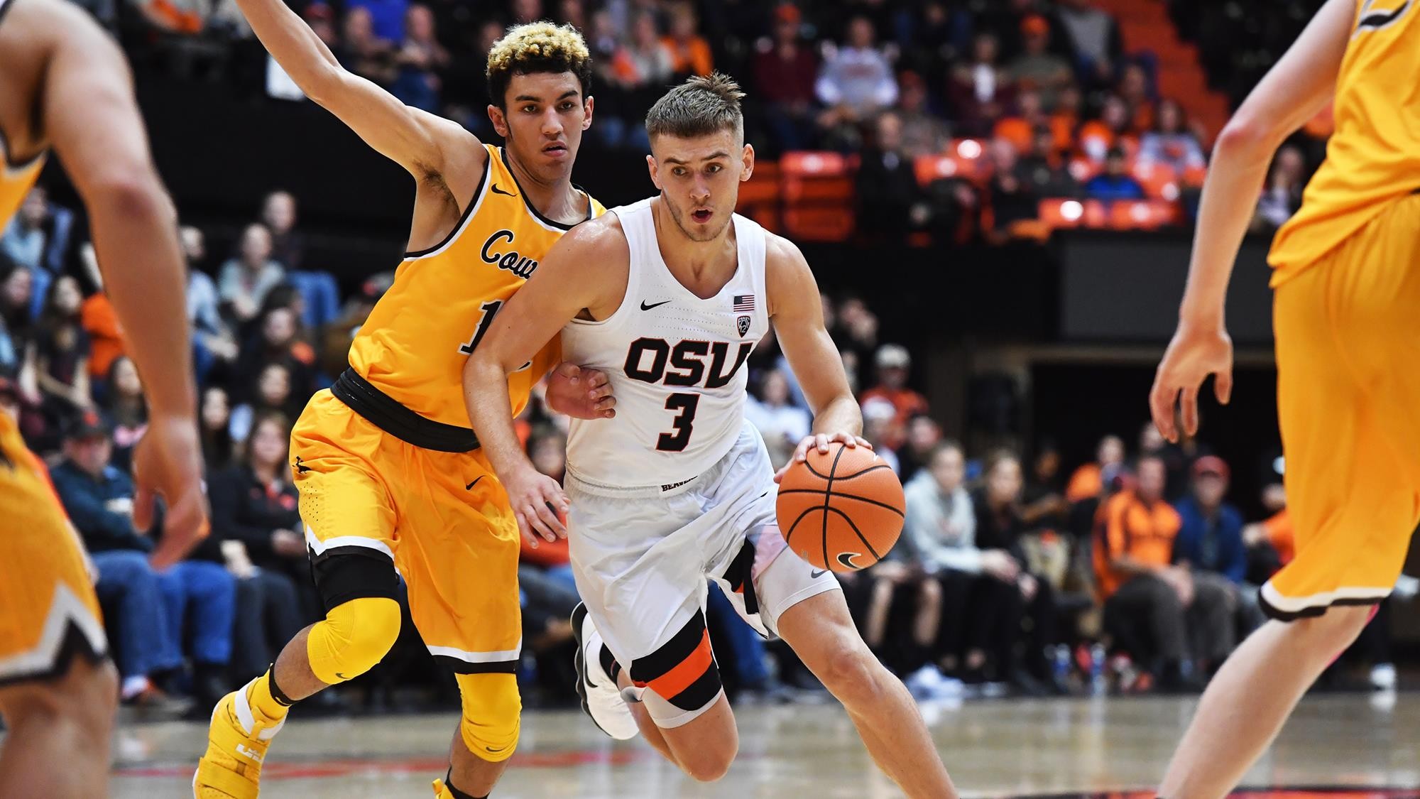 Tres Tinkle Posts Double-Double