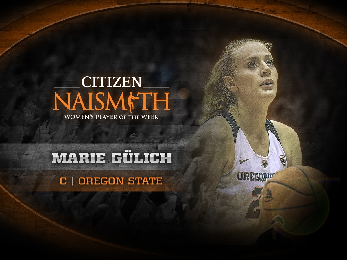 Gulich Named Naismith National Player of the Week