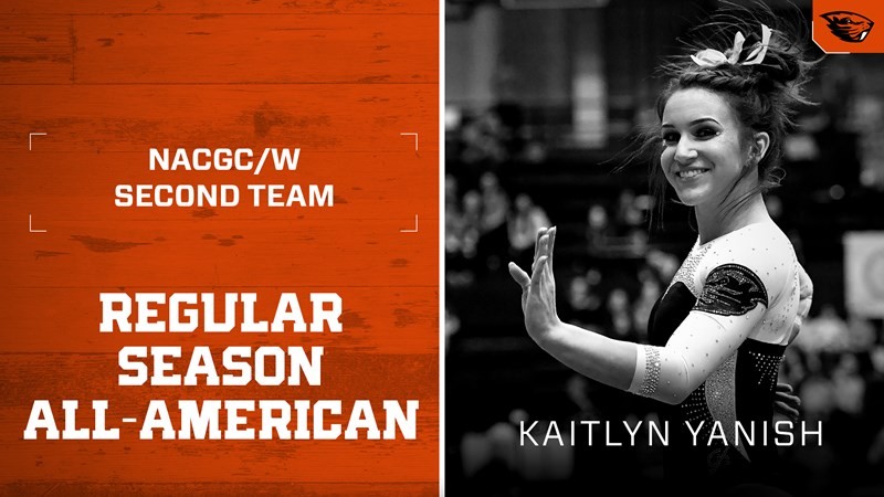 Kaitlyn Yanish Named as Regular Season All-American