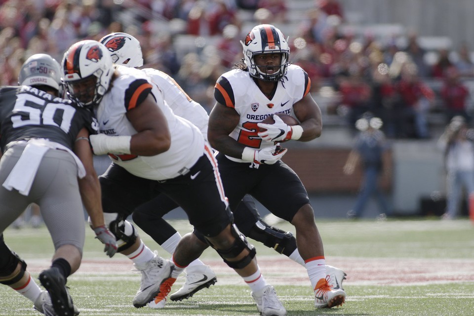 Oregon State football suspends running back Trevorris Johnson indefinitely