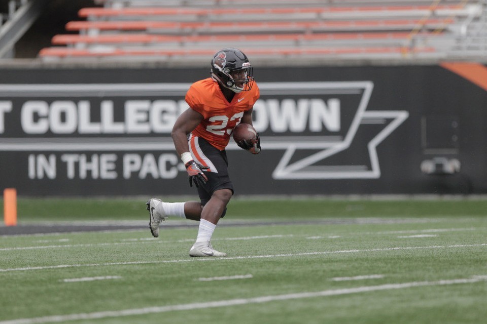 Oregon State scrimmage report: Seth Collins out with finger injury; run ...