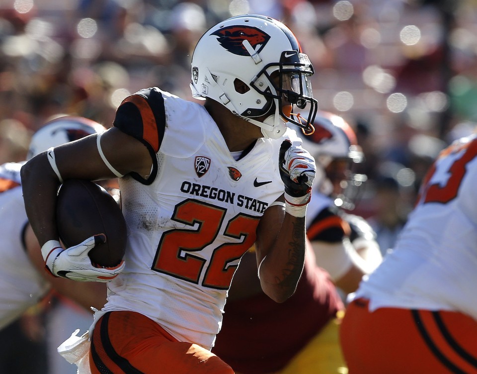 Oregon State wide receiver Seth Collins out indefinitely; medical ...