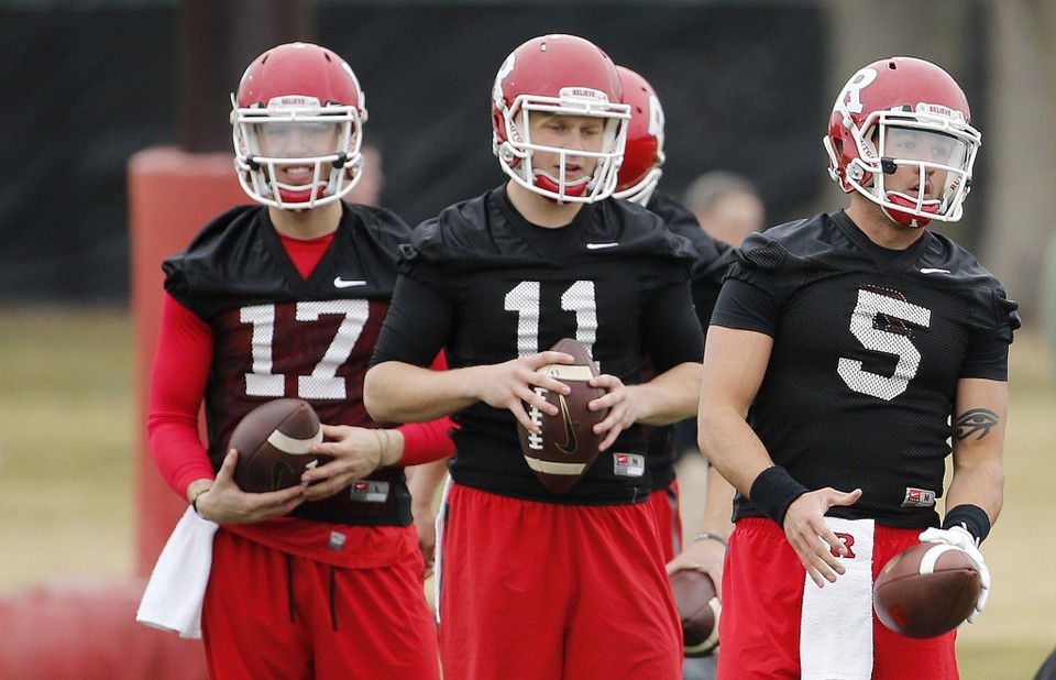 How many quarterbacks has Rutgers played (and started) each season ...