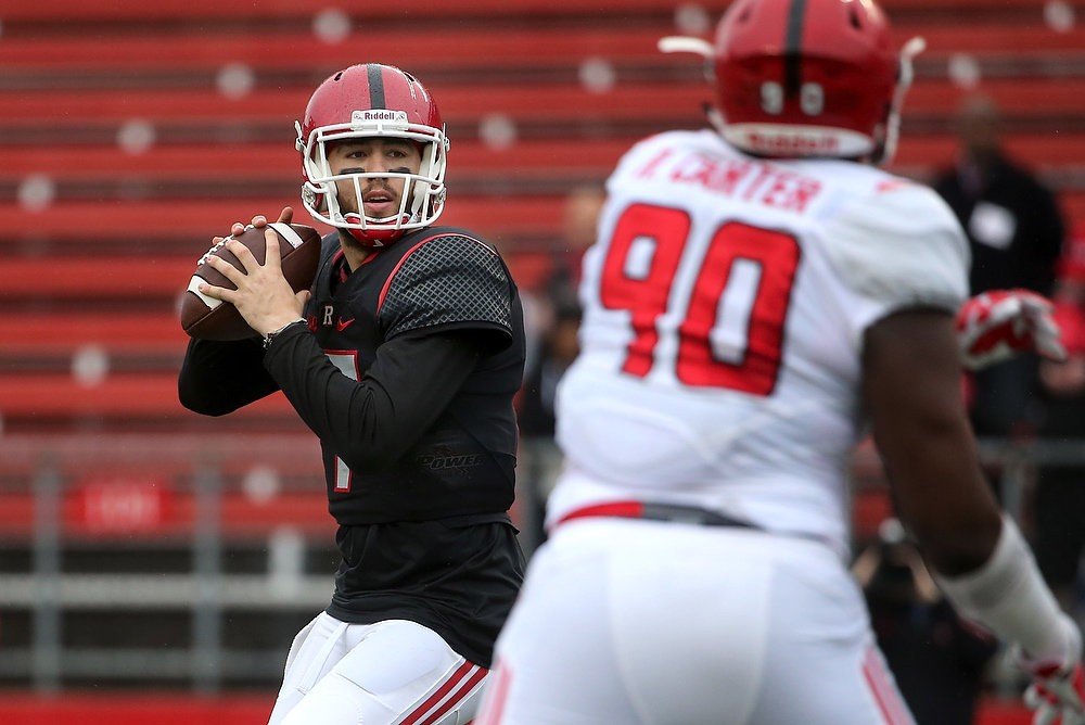 Rutgers' Chris Ash names starting quarterback for Purdue game