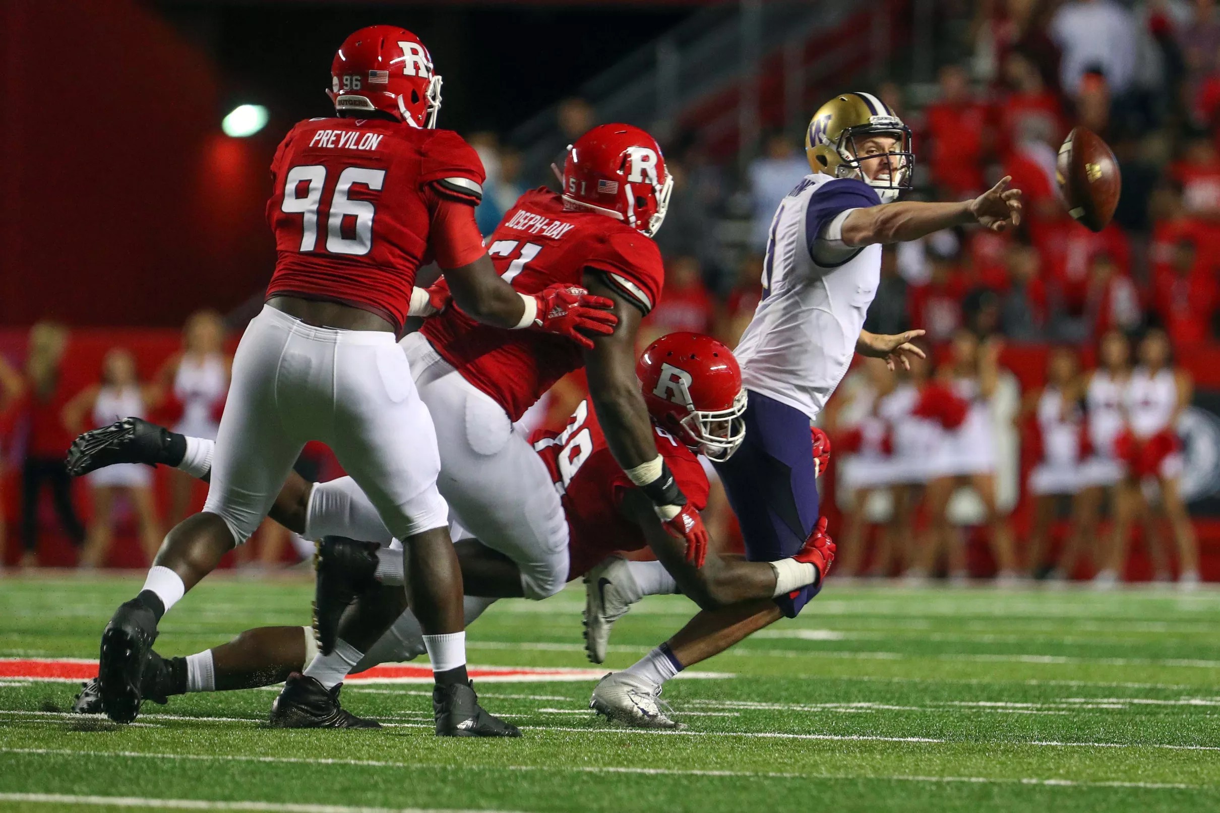 Rutgers Football defensive report card v UW