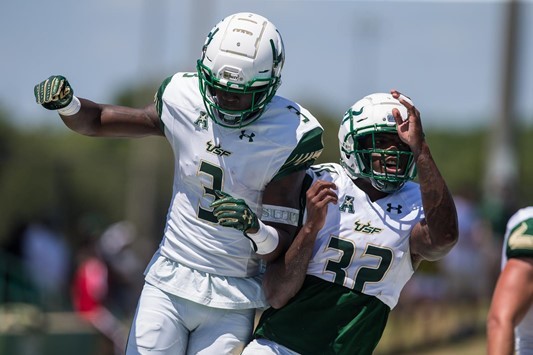 Offense Tops Defense in Thrilling USF Spring Game