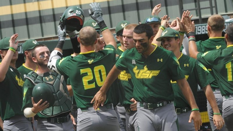 No. 22 USF Uses Early Offense to Even Series at Wichita St.