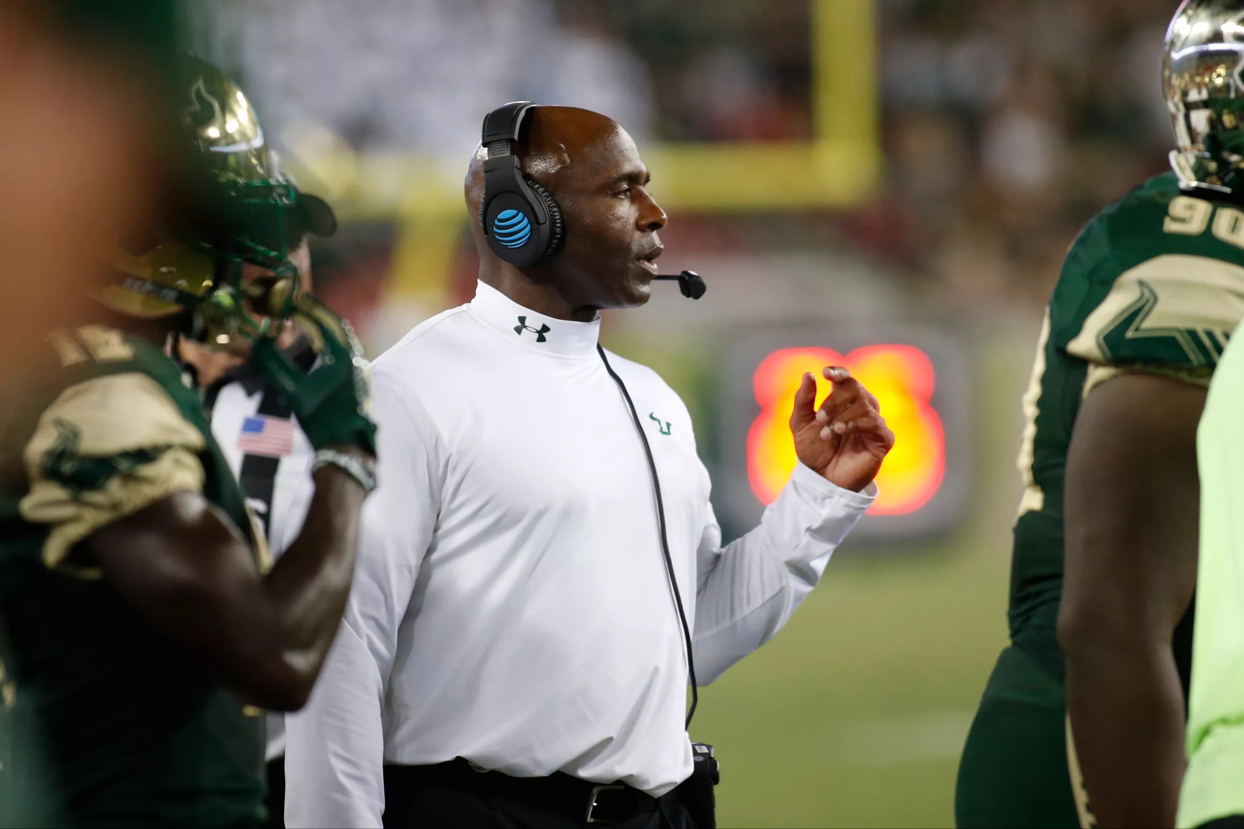 Charlie Strong Met with Tampa Mayor Bob Buckhorn and Greater Tampa ...