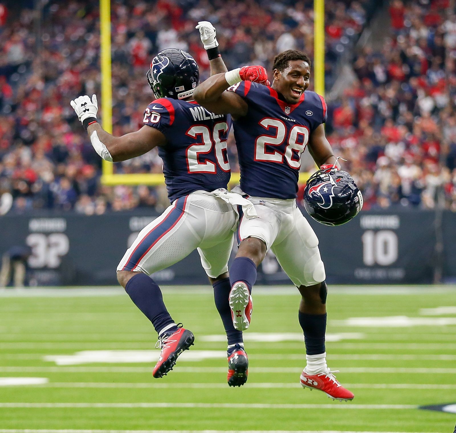 Houston Texans conducting extensive research on running backs at Combine