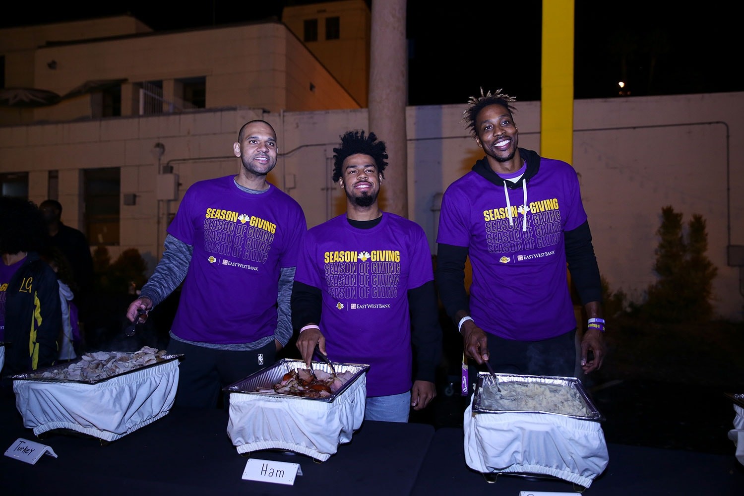 Lakers First Season of Giving Event of 2019
