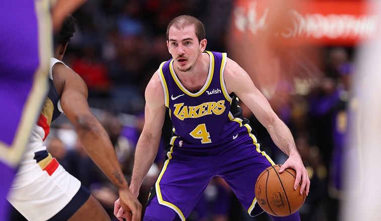 Caruso, Lakers se lucen en estruendosa victoria sobre Pelicans