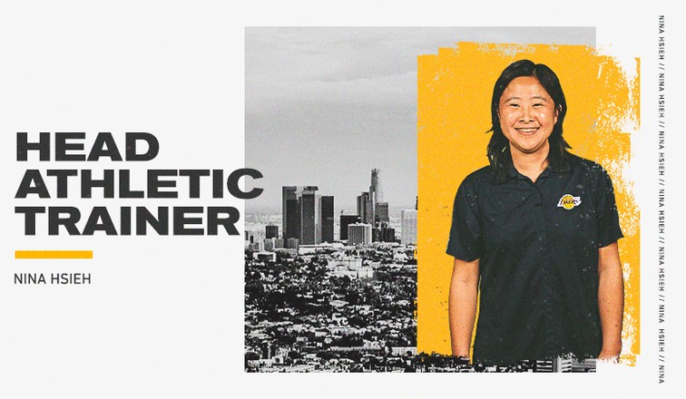 Lakers Hire Nina Hsieh as Head Athletic Trainer