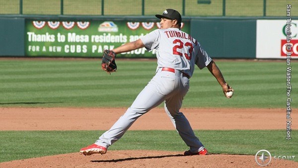 Cardinals Recall Sam Tuivailala from Memphis