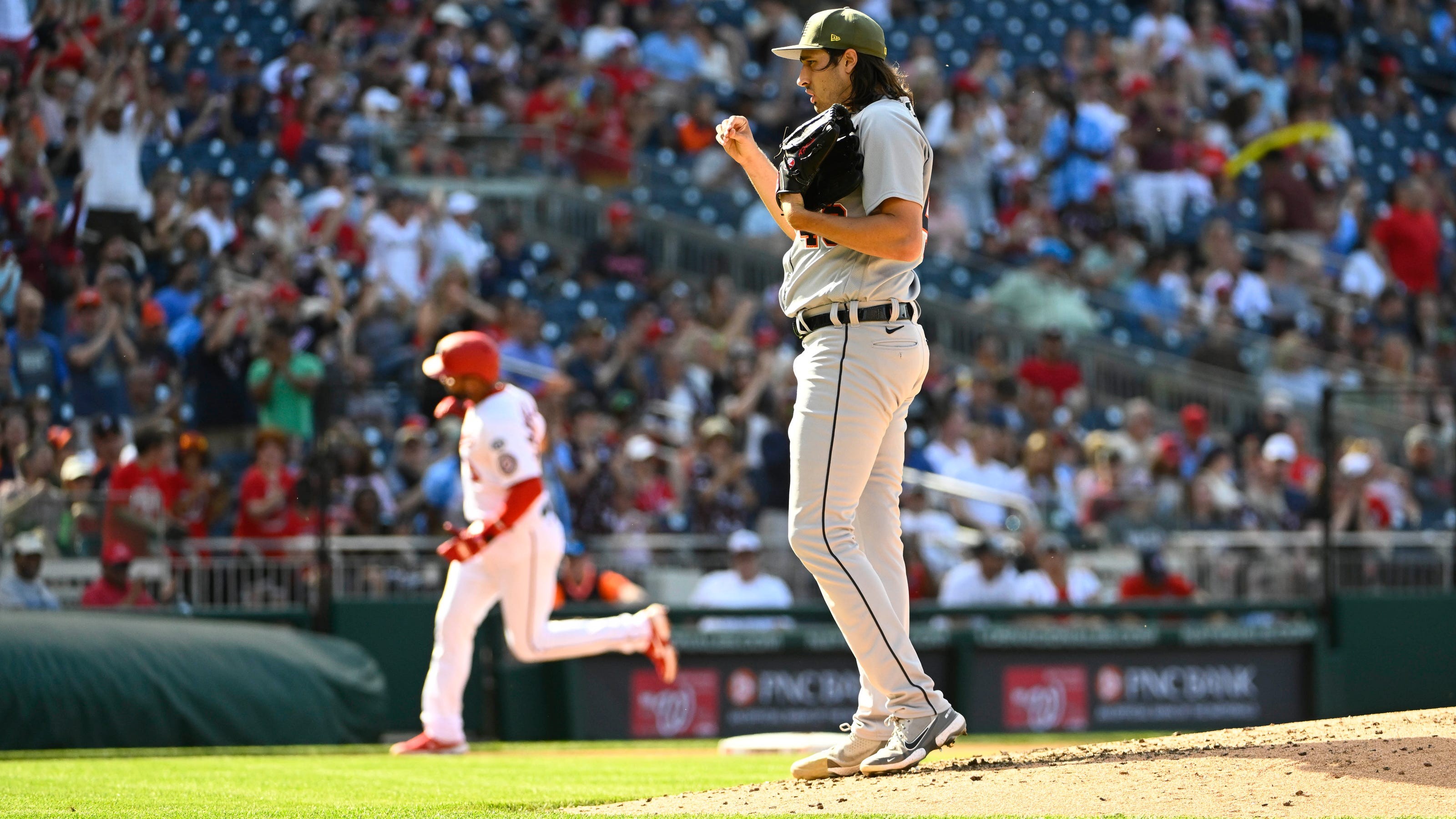 Detroit Tigers' Alex Faedo runs out of gas in 5-2 loss to Washington ...