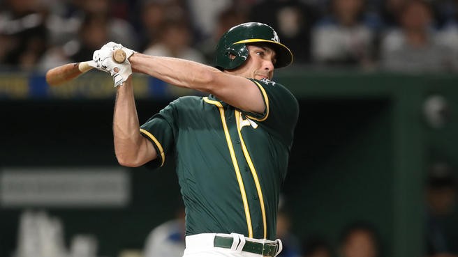 Matt Olson optimistic A's can fill void at first base in his absence
