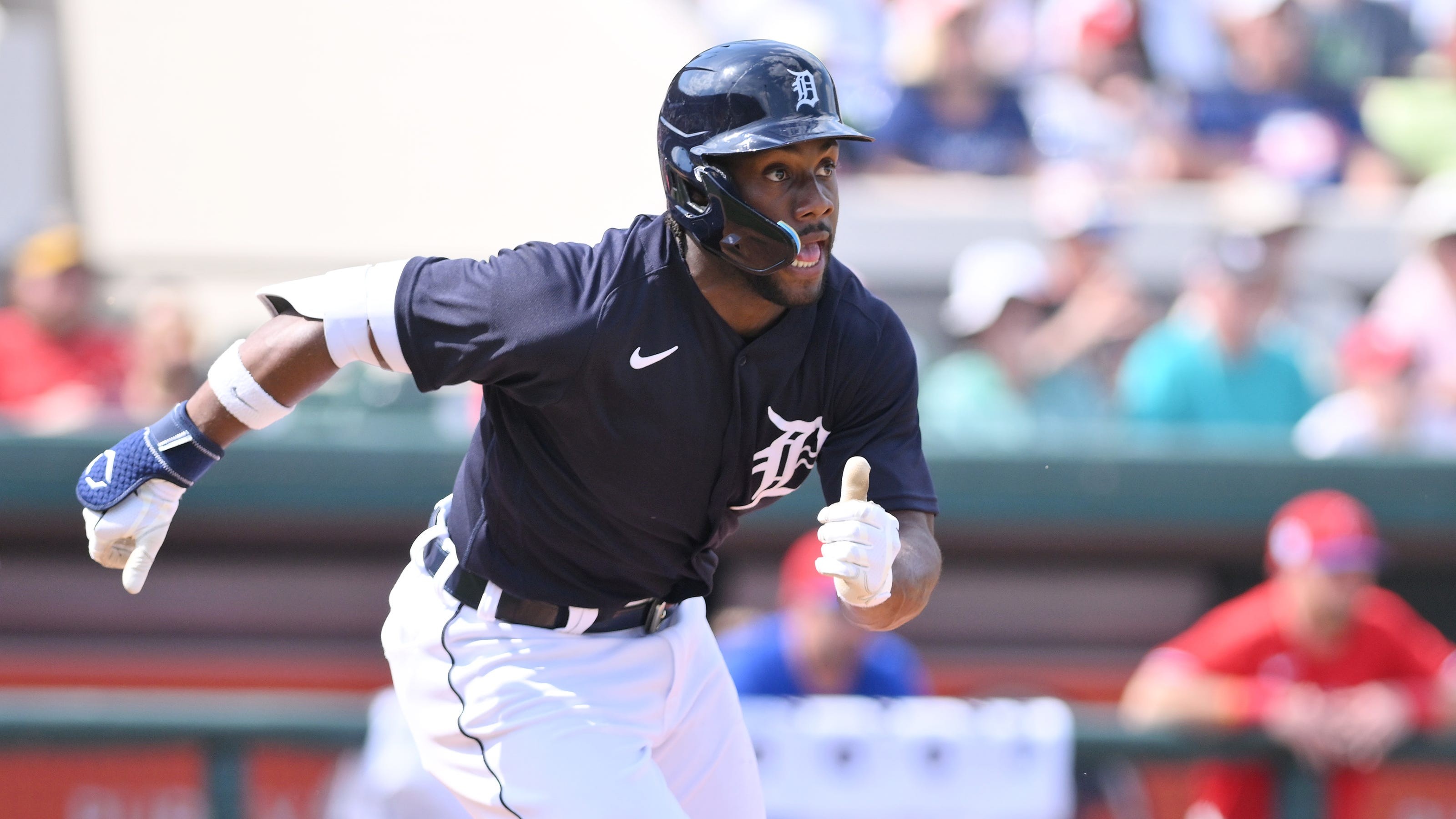 Rule changes, hard work feeding Tigers' Akil Baddoo's aggressive play