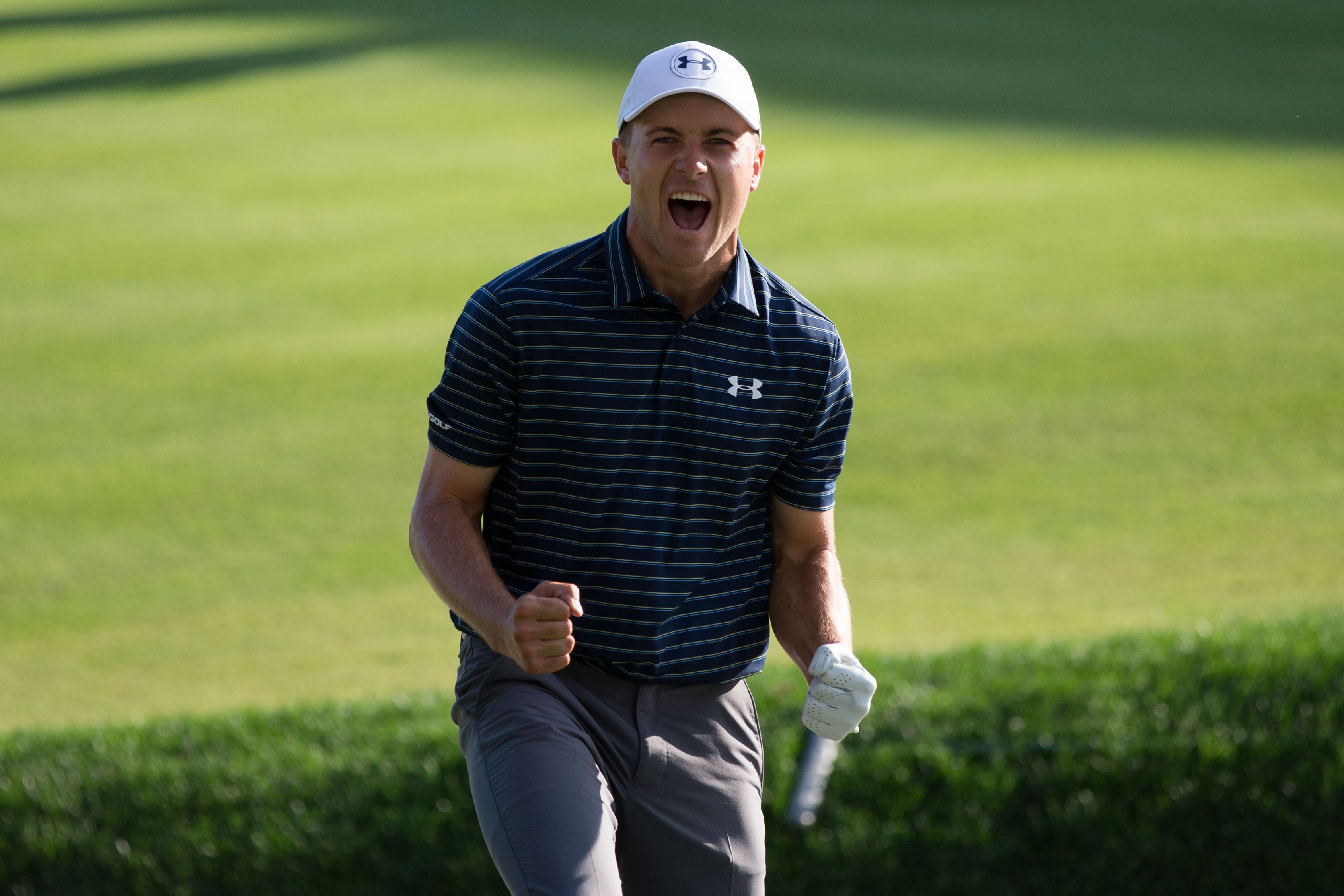Jordan Spieth: Iconic shot & moment to win PGA event