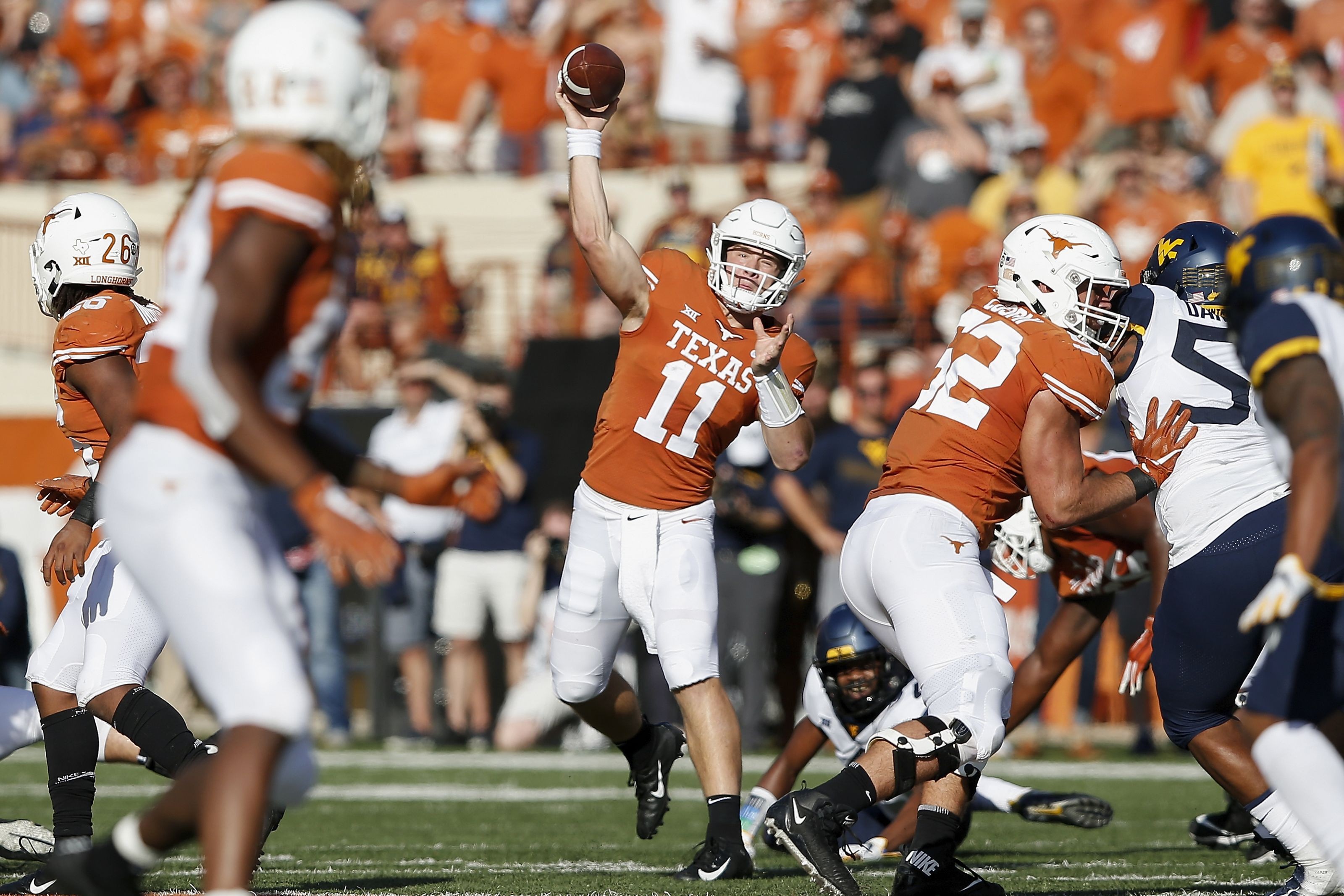 Texas Football: Offensive line is the engine of the offense
