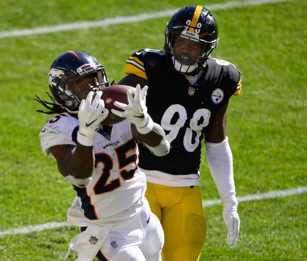 Broncos running back Melvin Gordon listed as questionable after missing ...