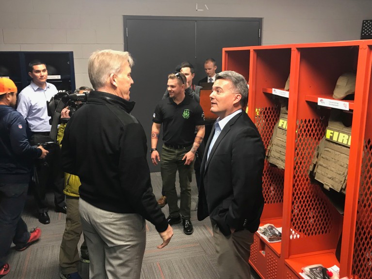 Broncos distribute lifesaving armor to Colorado first responders ...