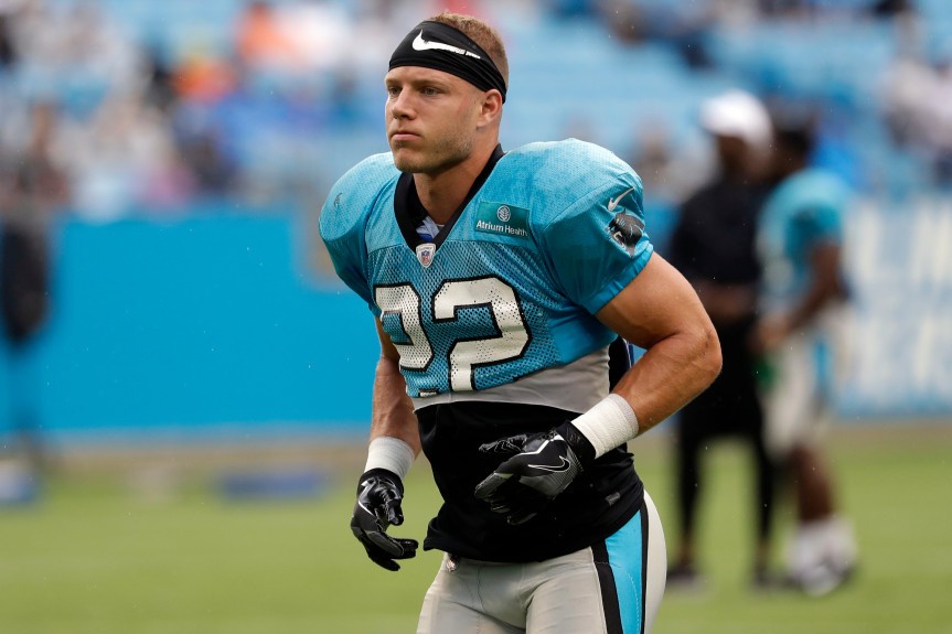 Panthers expect less plays, more touches for RB Christian McCaffrey