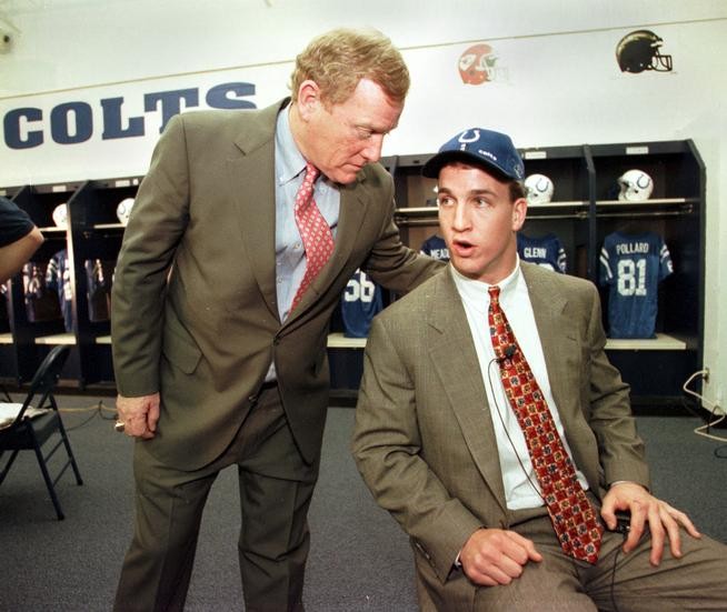 Peyton Manning was on the Carolina Panthers' radar in 1998 NFL draft