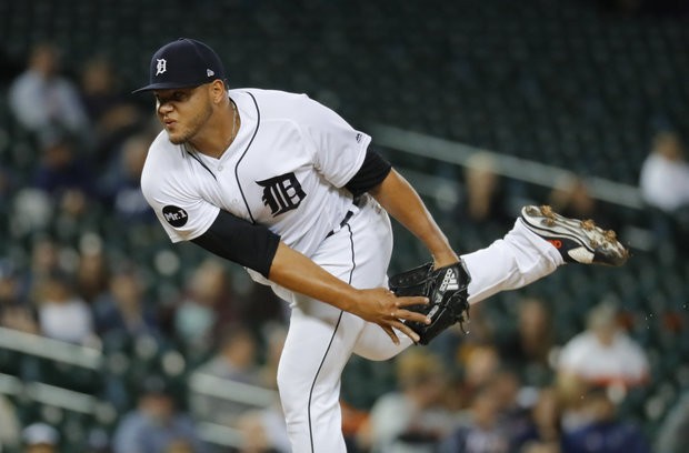 After Tigers' Joe Jimenez says not to worry, his velocity shoots back up