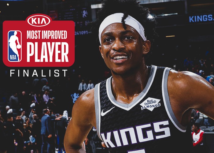 Fox Announced as Most Improved Player Finalist | Sacramento Kings
