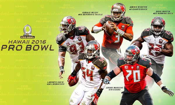 2016 Buccaneers Pro Bowl Draft Results