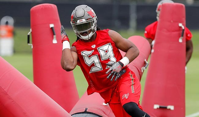 Buccaneers Injury Report, September 13