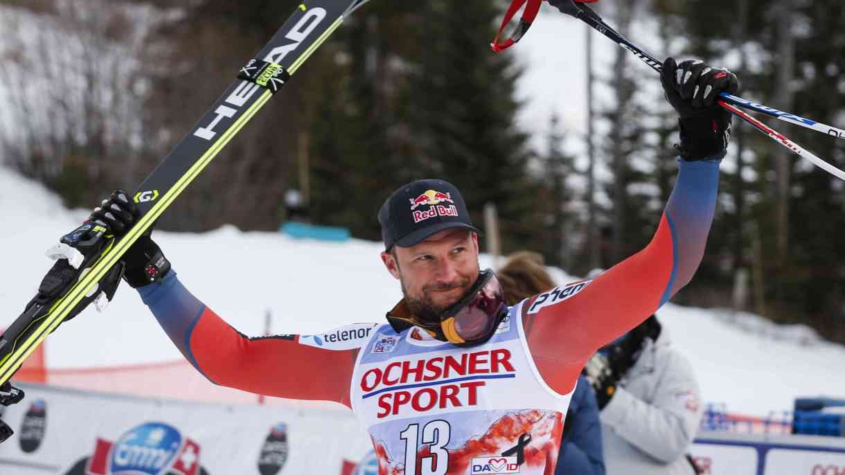 Aksel Lund Svindal finds speed with knee on the mend