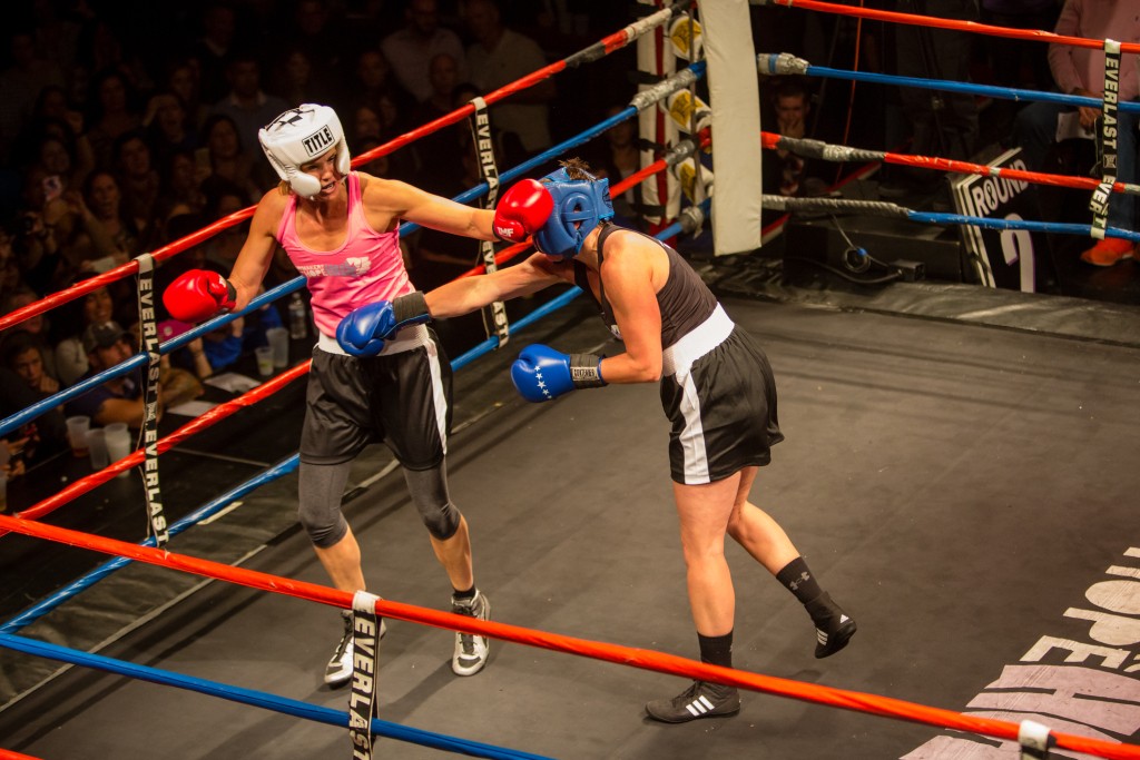 Photos from Dara Torres’ boxing debut