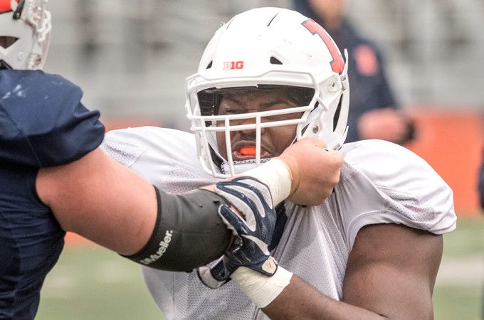 Oliver ready for next step with Illinois football