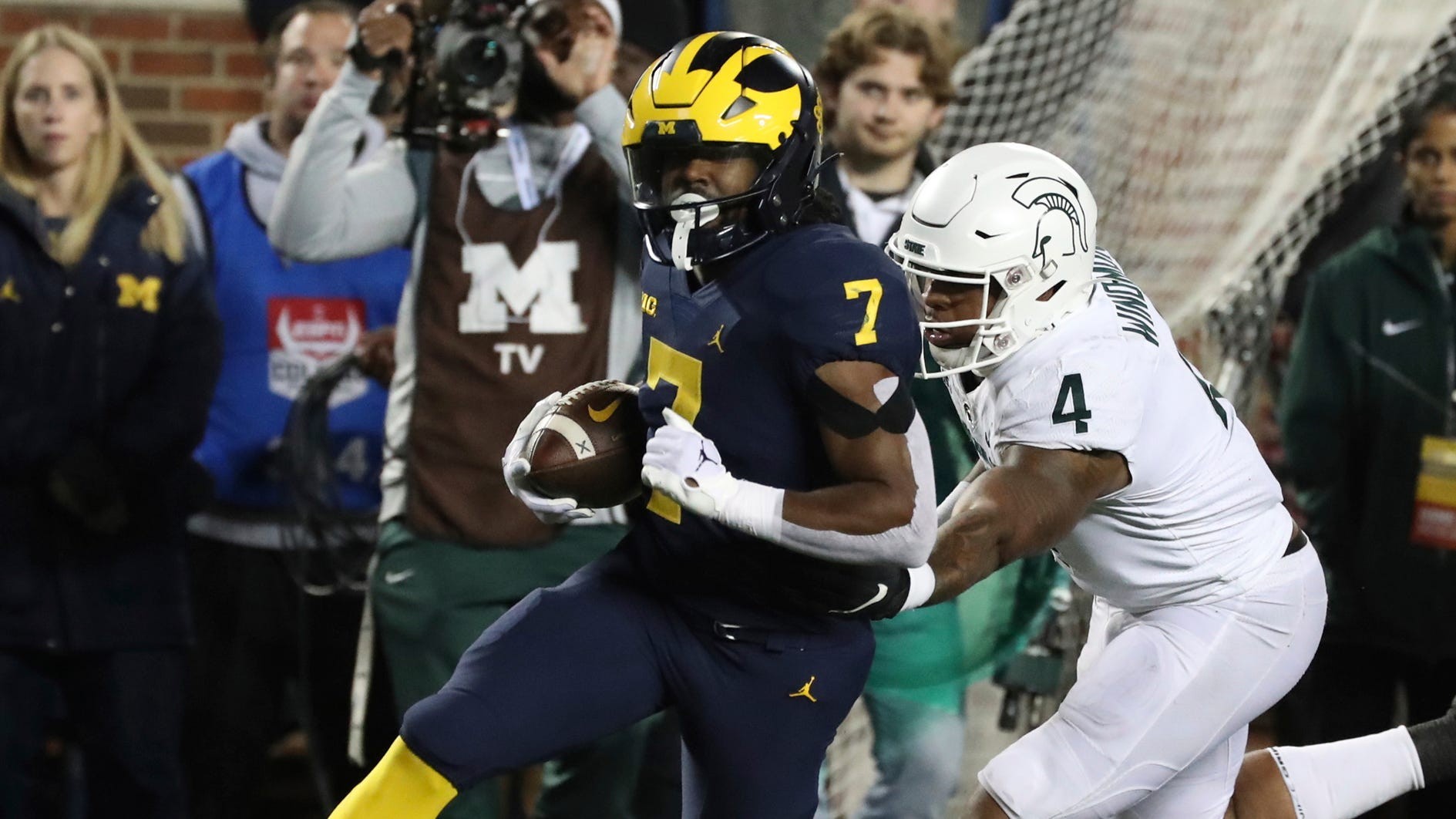 Michigan State football suspends four more players after violence in ...