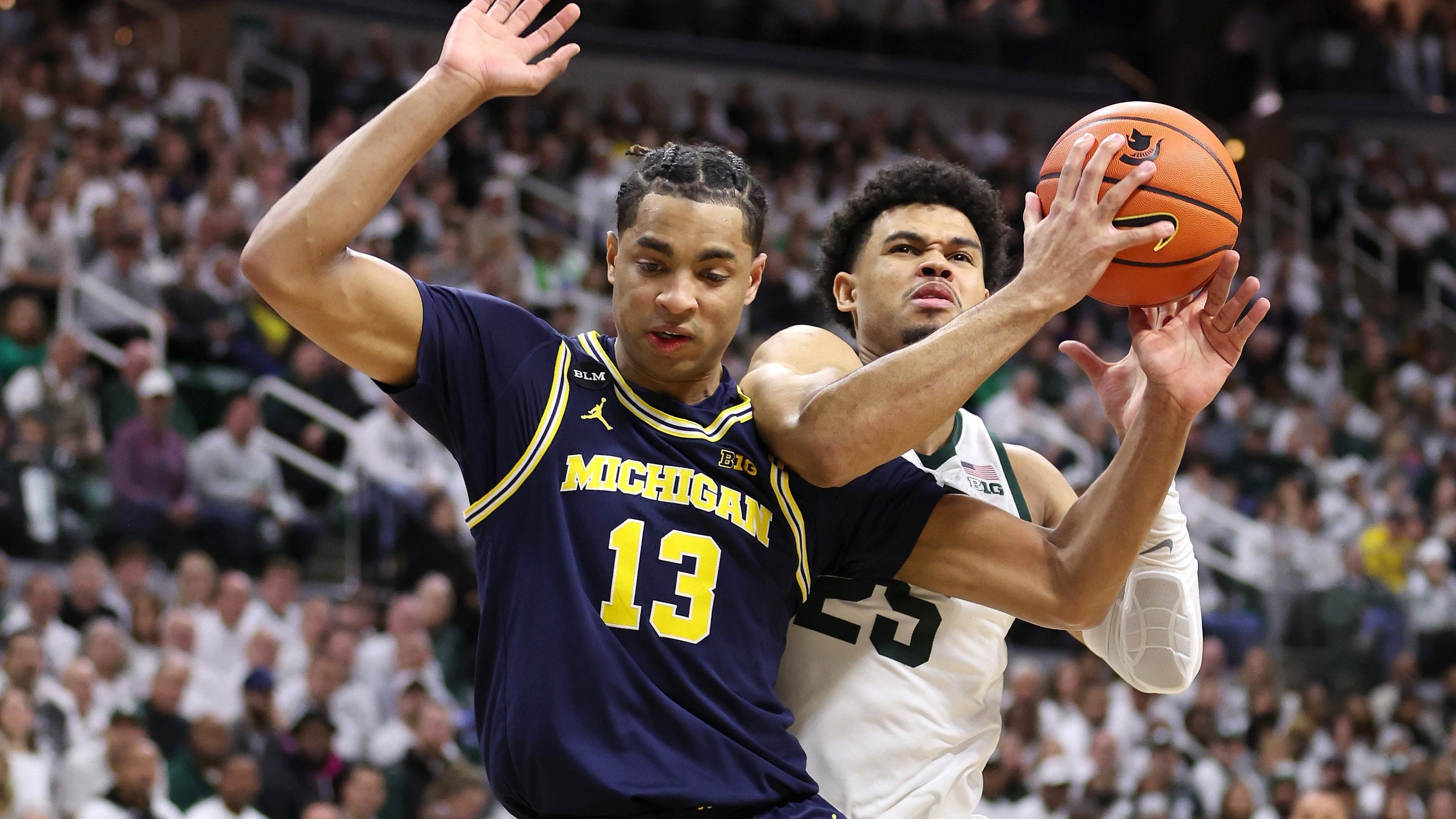 Michigan State basketball stifles Michigan's shooting in 59-53 home win