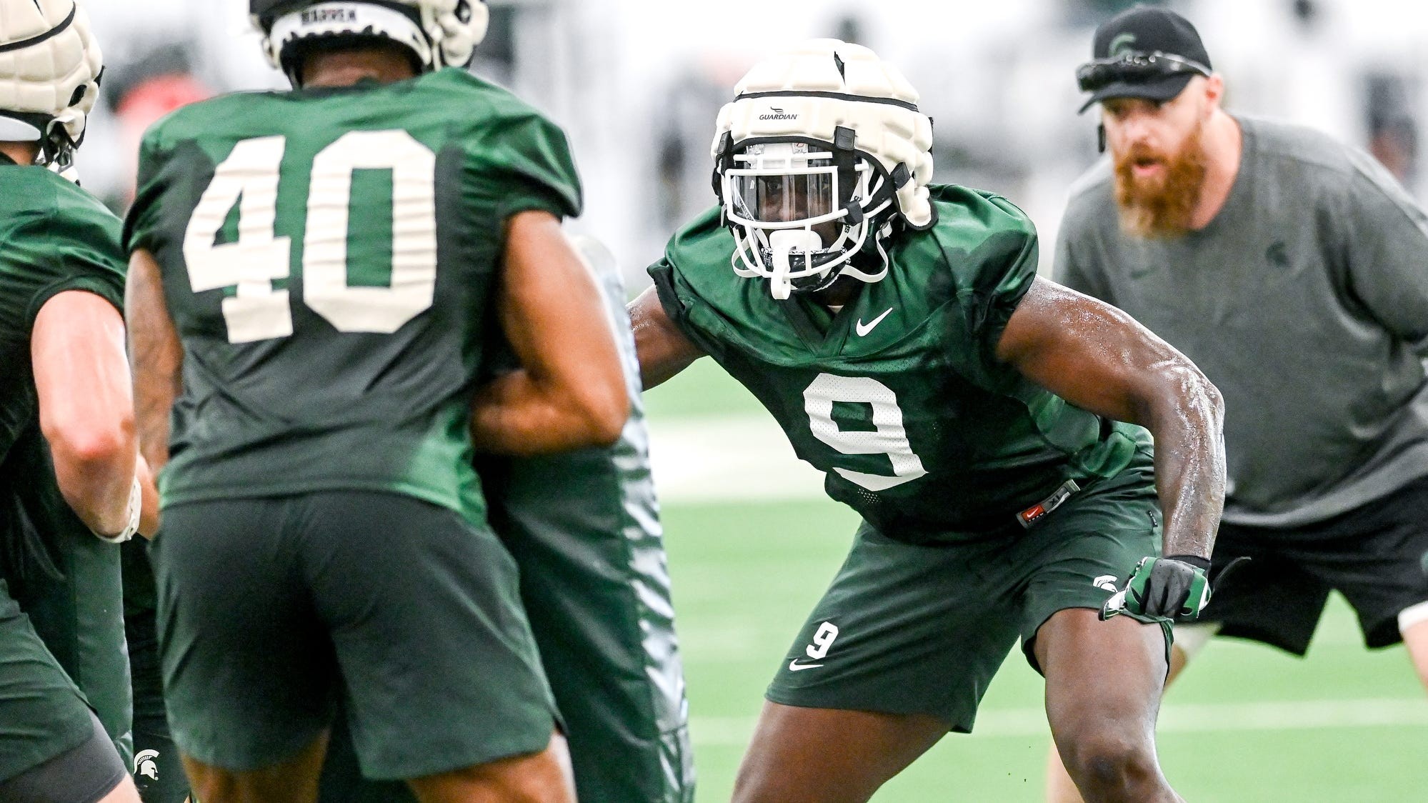 Daniel Barker sees Michigan State football as next step to NFL. But he ...