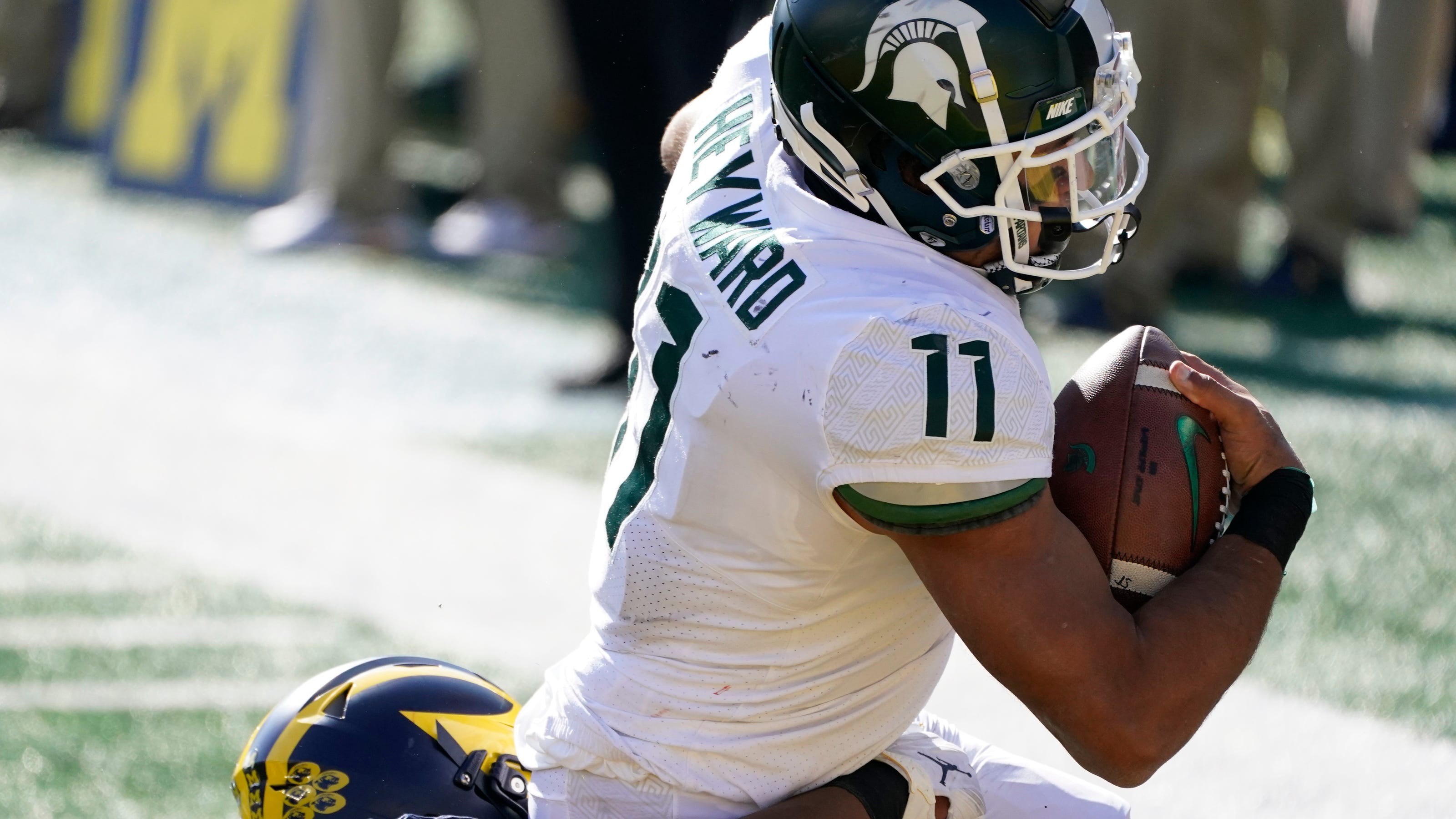How Michigan State football's Connor Heyward went from transfer portal ...