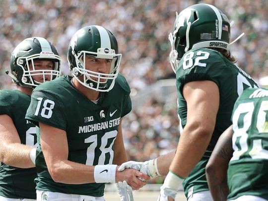 MSU QB Cook credits Kirk Cousins' example for his success