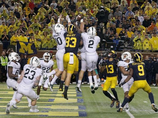 Michigan-Ohio State, Michigan-Michigan State football on Fox in fall