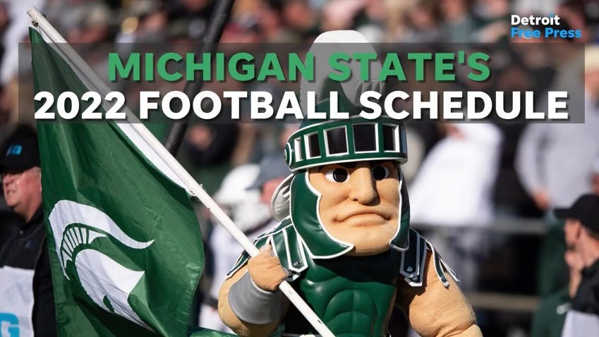 Michigan State football's 2022 schedule