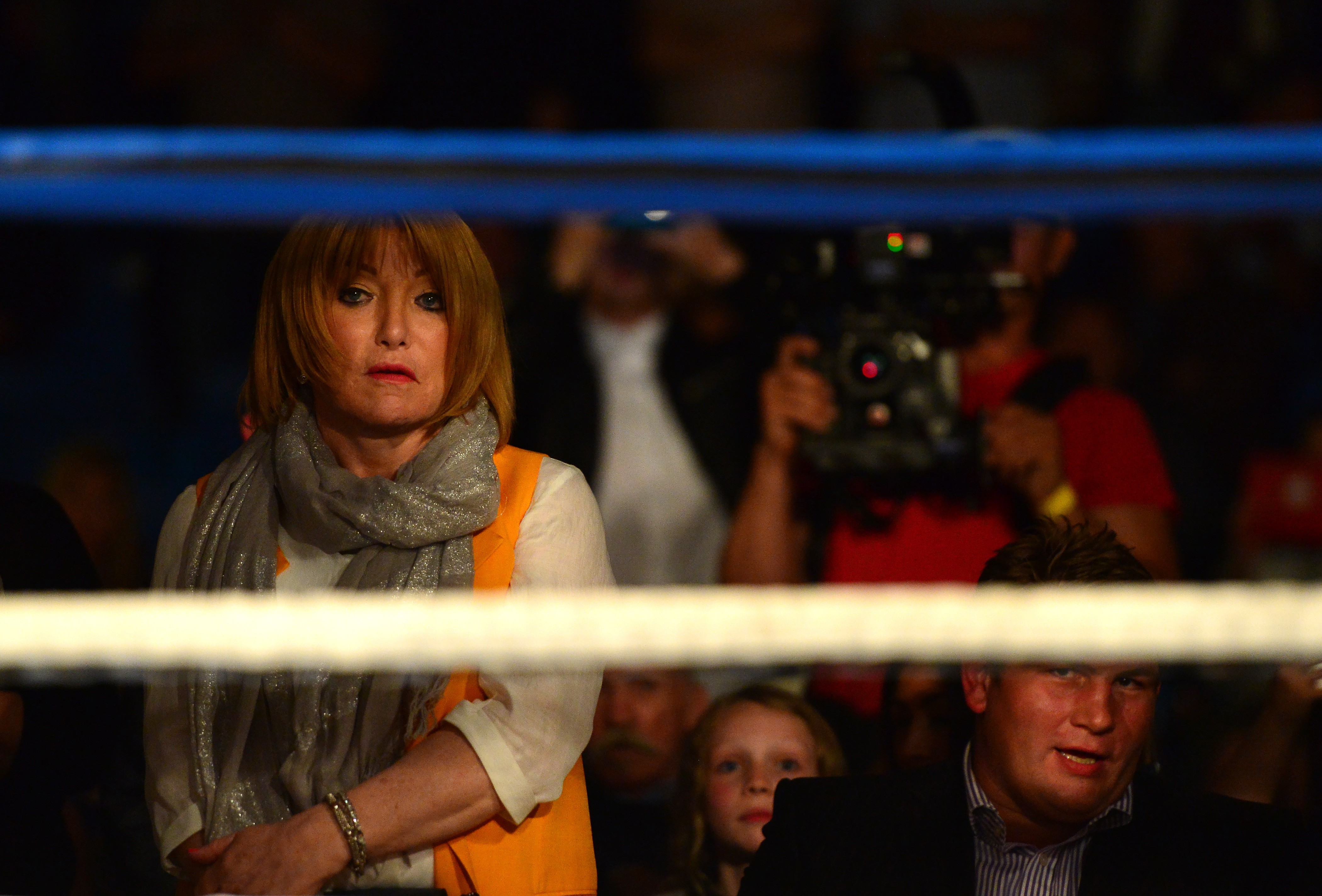 Boxing promoter returns to the ring as a woman