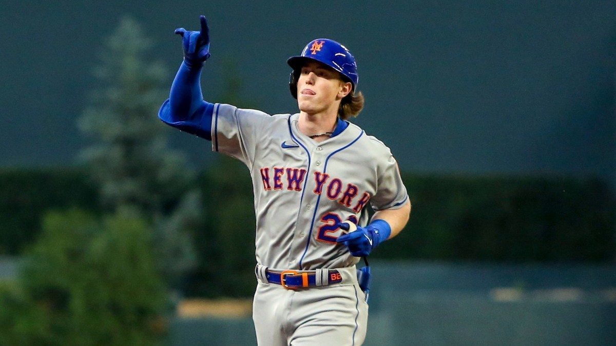 Mets Prospect Brett Baty Bashes Home Run in First MLB At-Bat