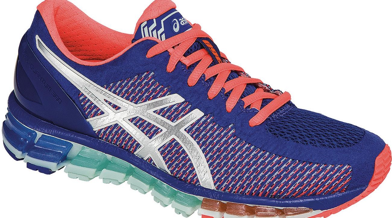 Asics develops shoes with new, color-changing mesh