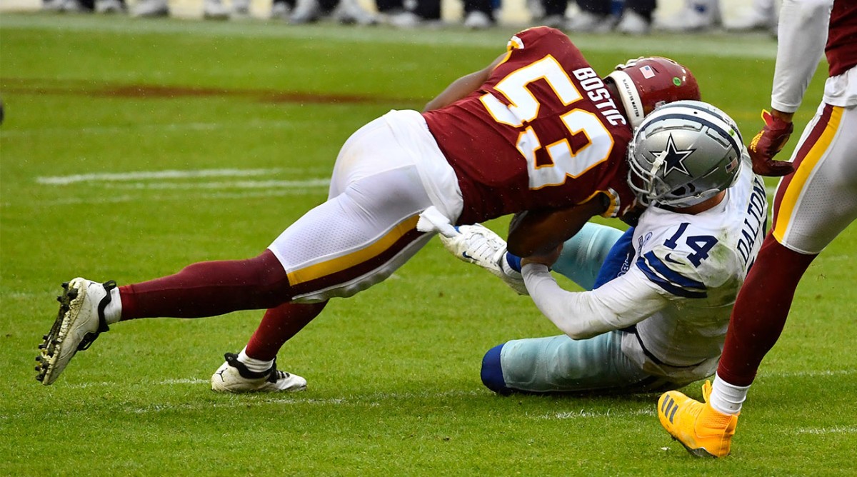 Report: Washington LB Jon Bostic Not Expected to Be Suspended for Andy ...
