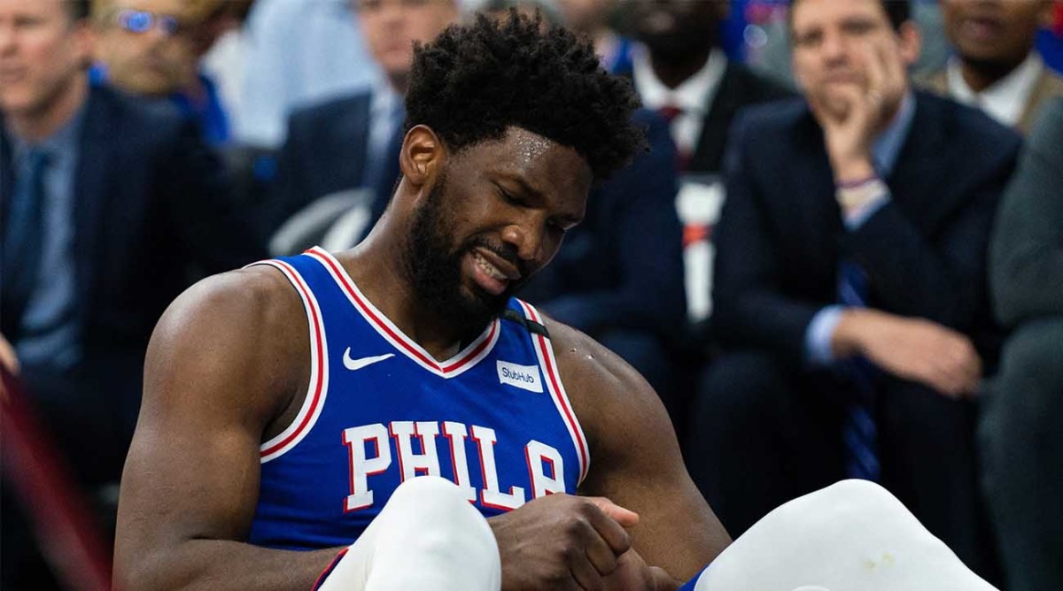 Report: Joel Embiid Out With Torn Ligament in Left Hand, Evaluating ...