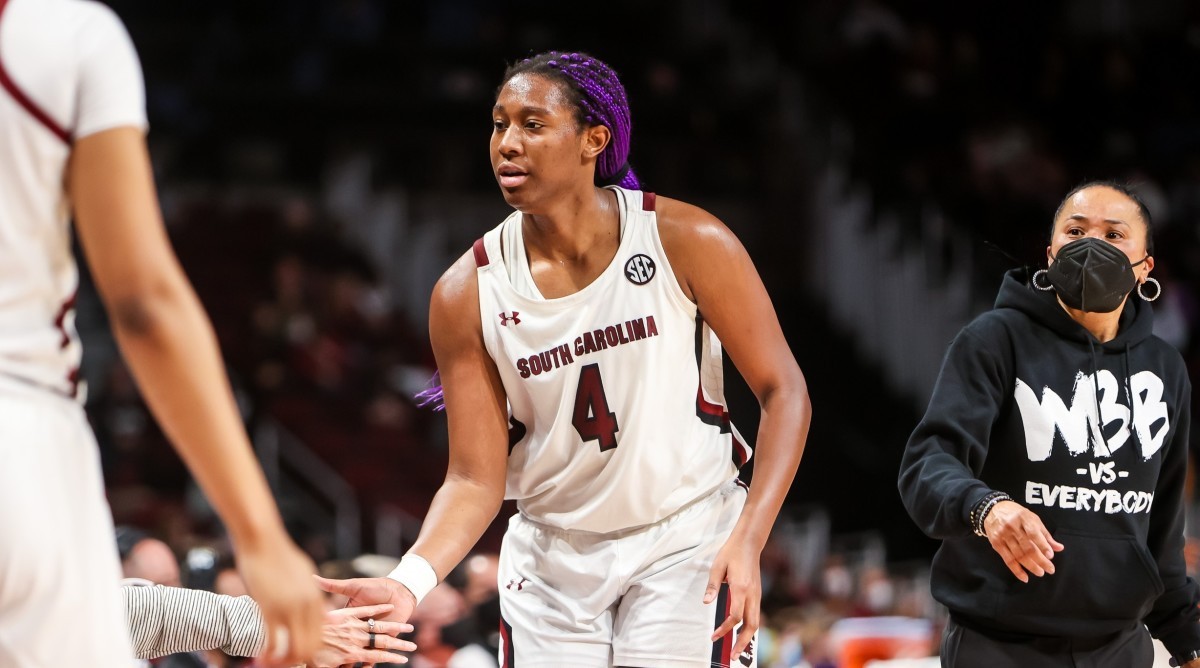 South Carolina's Aliyah Boston, Saniya Rivers Give Young Fan an ...